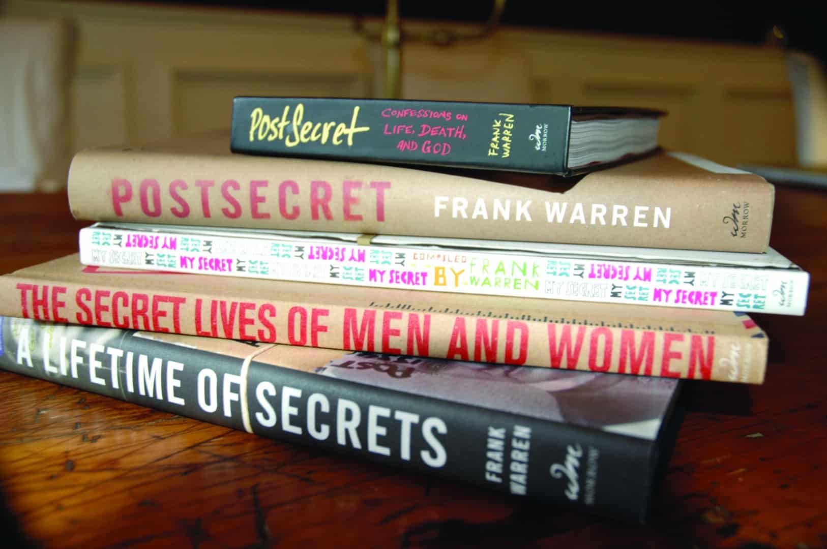 ART BOOK REPORT - POST SECRETS - ARTWORKS